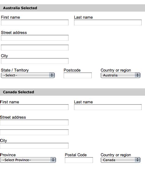 Input Fields Why Does The Stack Overflow Swag Request Form Have Six Address Lines User
