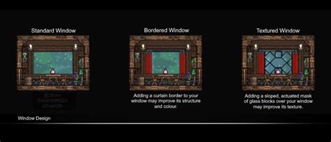 Reference Guide For Unique Windows R Terraria