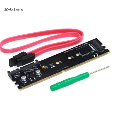 การ์ดอะแดปเตอร์ฮาร์ดดิสก์ Ddr ถึง M 2 รองรับการ์ด Ngff Protocol รองรับ