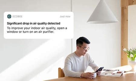 Ecobee Smart Thermostat Premium With Voice Control Sensor EB STATE C Visions