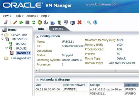 How To Create A Virtual Machine On Oracle Vm Unixarena
