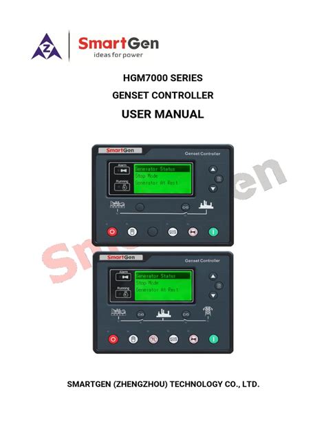 Hgm7200 En Pdf Relay Parameter Computer Programming