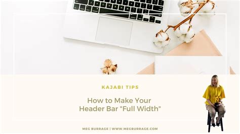 how to make your header bar full width