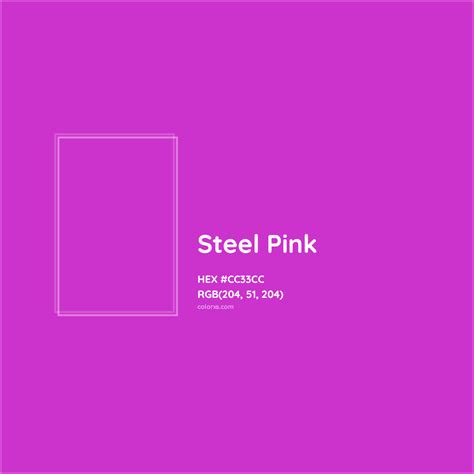 About Steel Pink Color Codes Similar Colors And Paints Colorxs