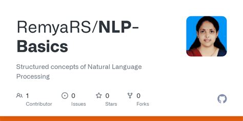 GitHub RemyaRS NLP Basics Structured Concepts Of Natural Language Processing