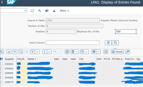 Solved Internal Number Range Skip In Vendor Master Upload Sap Community