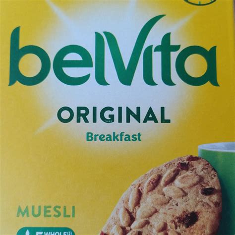 BelVita Original Breakfast - kalorie, kJ i wartości odżywcze | Dine4Fit.pl