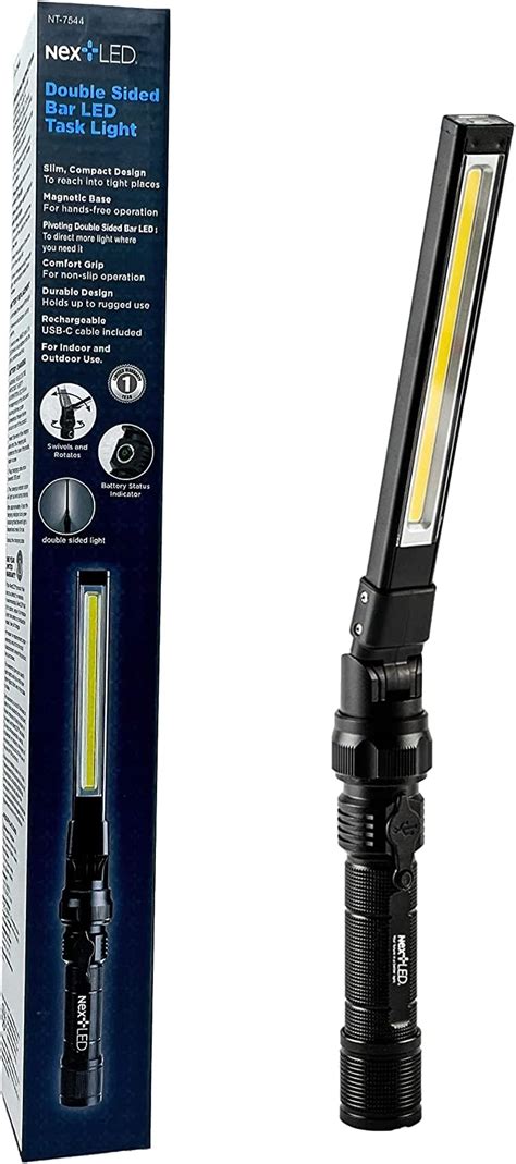 Nextled Nt 7544 Double Sided Heavy Duty Folding Led Rechargeable Work