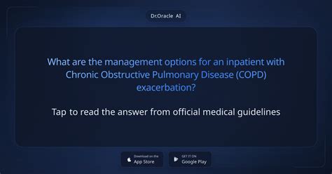What Are The Management Options For An Inpatient With Chronic
