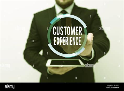 Writing Displaying Text Customer Experience Conceptual Photo Product Of Interaction Between