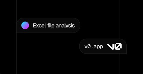 Excel File Analysis V0 By Vercel
