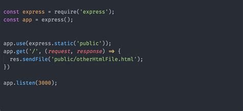 Expressstatic In Depth How To Simplify Your Web Server By Serving Static Content With Express