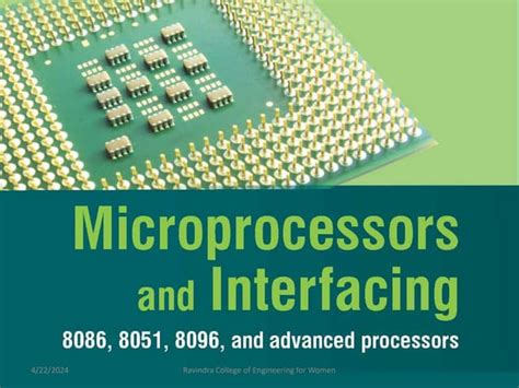Microprocessor 8085 And Its Interfacing Ppt
