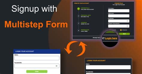 Signup Paginated Form Add On Template Templatemonster