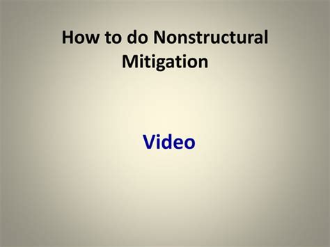 Structural And Non Strutural Mitigation Ppsx Home Insurance Insurance Structural And Non Strutural Mitigation Ppsx Home Insurance Insurance