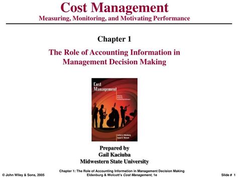 Ppt Cost Management Measuring Monitoring And Motivating Performance Powerpoint Presentation