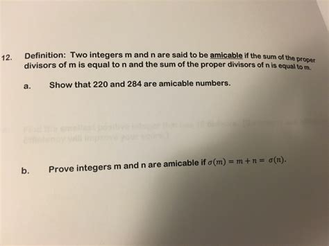Solved Definition Two Integers M And N Are Said To Be Chegg Com