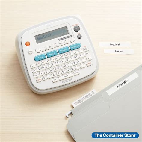 Brother Label Maker With Carrying Case