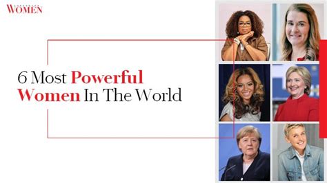 6 Most Powerful Women In The World The Corporate Women