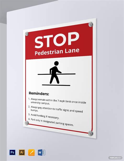 Free Stop Sign Templates Editable And Printable