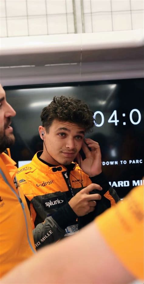 Lando Norris And Tom Holland Formula 1 Formula One Racing Driver