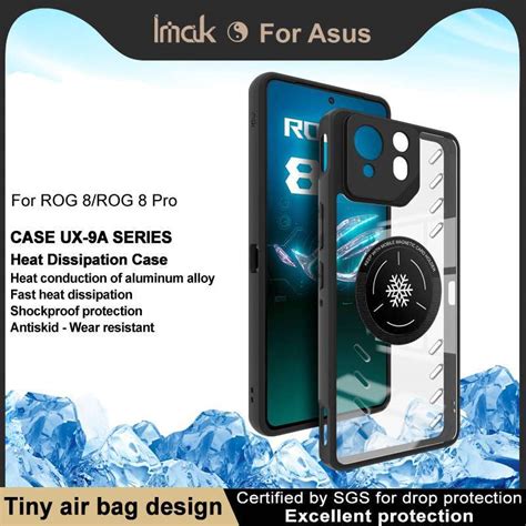 Promo Case Asus Rog Phone 8 8 Pro Imak Ux 9a Hybrid Heat Dissipation