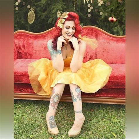 Gold Glitter Tulle Dress Rockabilly Vintage Pinup Ticci Rockabilly