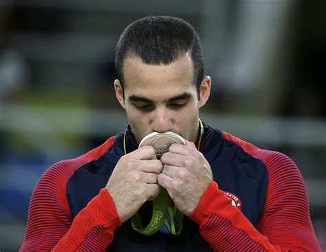 Rio Olympics 2016 Danell Leyva Wins Silver On Parallel Bars Daily News
