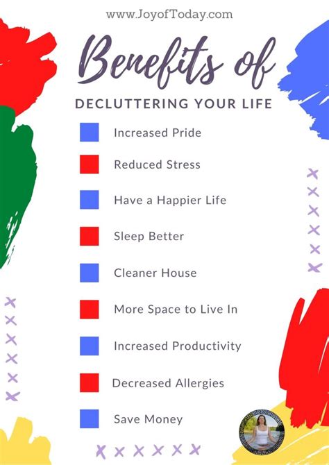 Illustrated Guide Benefits Of Decluttering And How To Declutter Joy