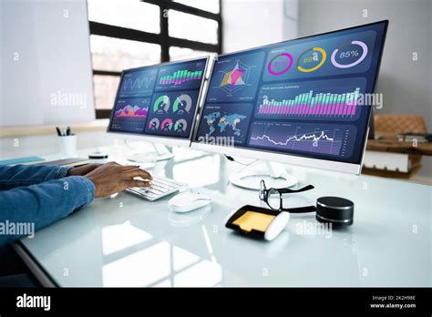 KPI Business Analytics Data Dashboard Stock Photo Alamy