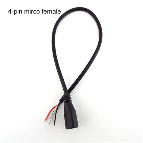 15pcs Micro Usb 20 A Female Male Jack Charging C Grandado