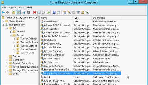 Windows 2012 Default GPO Permissions
