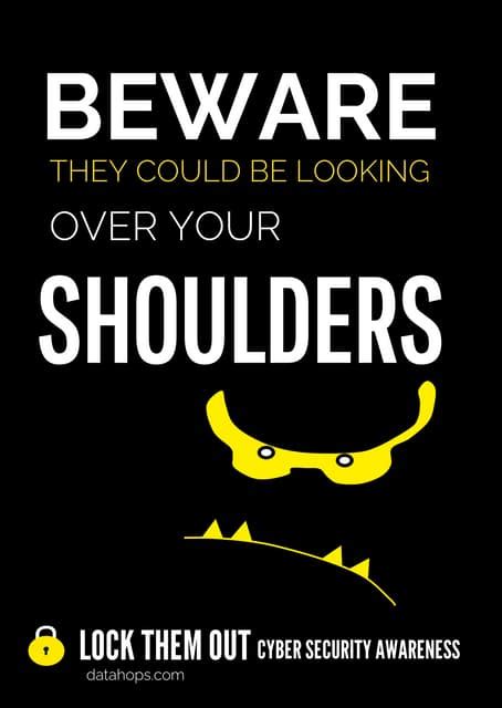 Free A4 Cyber Security Awareness Posters Social Engineering Pdf