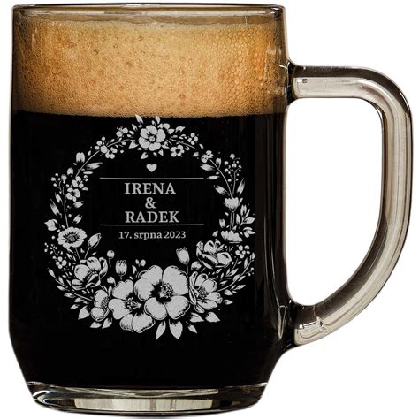 Svatební Půllitr Se Jmény