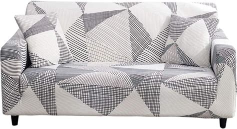 Hoobuy Printed Sofa Cover Stretch Couch Covers Patterned Loveseat