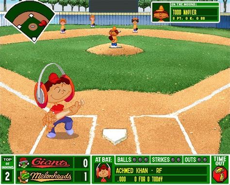 Backyard Baseball Diamond Orthoname