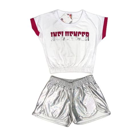 Conjunto Menina Moda Blogueira Influencer Versão Branca Tileesul