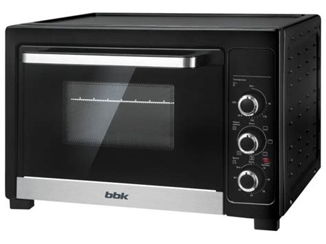 Мини-печь BBK, черный, 38 л купить по низкой цене с доставкой в ...