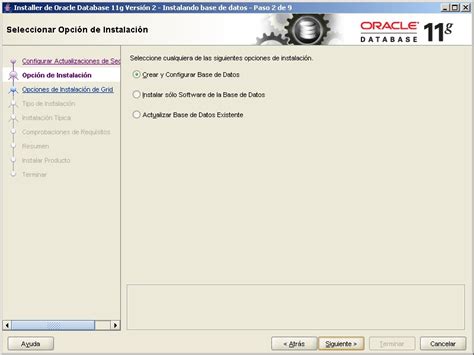 cocoinformatik instalar oracle database 11g en 9 pasos