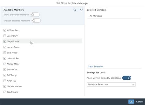 SAP Analytics Cloud Story Filter Page Filter C SAP Community