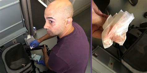 Reisen Passagier Macht Auf Flug Blutige Entdeckung Heuteat