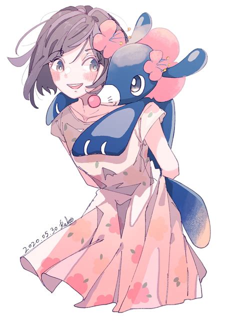 Raka Popplio Selene Pokemon Nintendo Pokemon Pokemon Sm