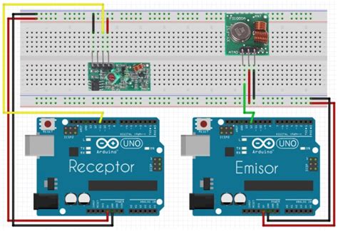 arduino e radiofrequência 433mhz com virtualwire arduino portugal