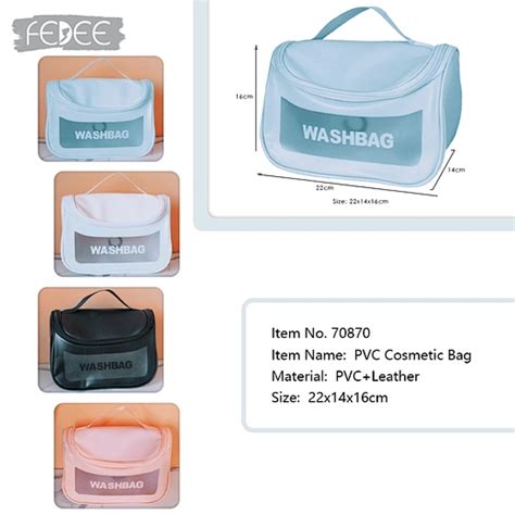 Translucent Clamshell Makeup Bag The Must Have Accessory For Organized On The Go Beauty