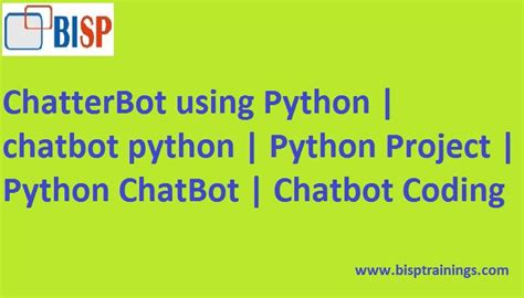 Chatterbot Using Python Chatbot Python Python Project Python Chatbot Chatbot Coding