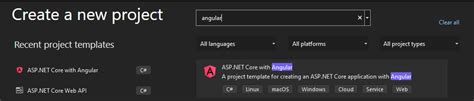 How To Run ASP NET Core With Angular Template Inside Docker Container Stack Overflow