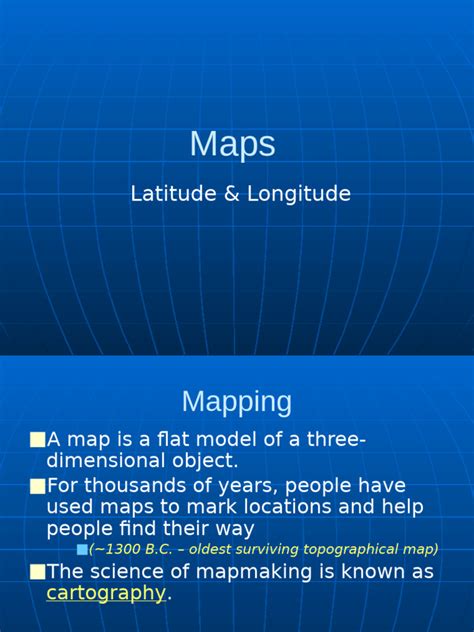 Day 17 To 19 Mappinglatitude And Longitude 1 Pdf Longitude