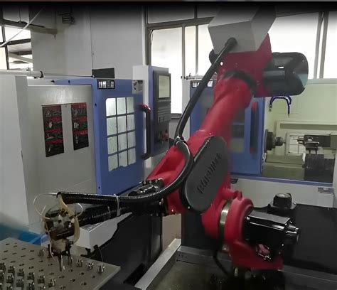 Mechanical Arm CNC Lathe Machine Robot Arm Linear Guide Rail CNC Lathe China High Efficiency