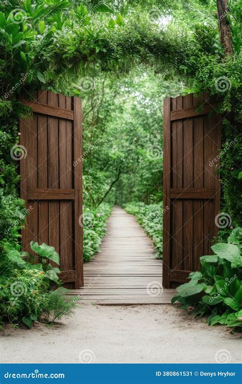 Pathway Trees And Lights Royalty Free Stock Image