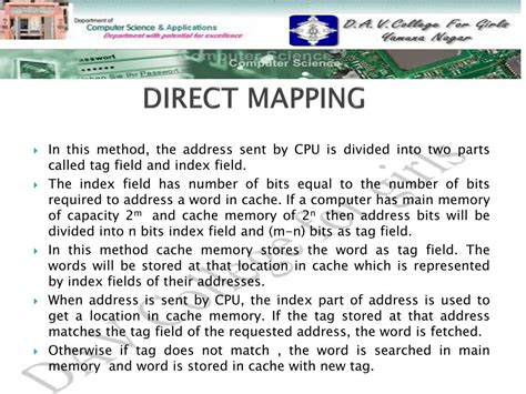 PPT CACHE MAPPING PROCESS PowerPoint Presentation Free Download ID 2798562